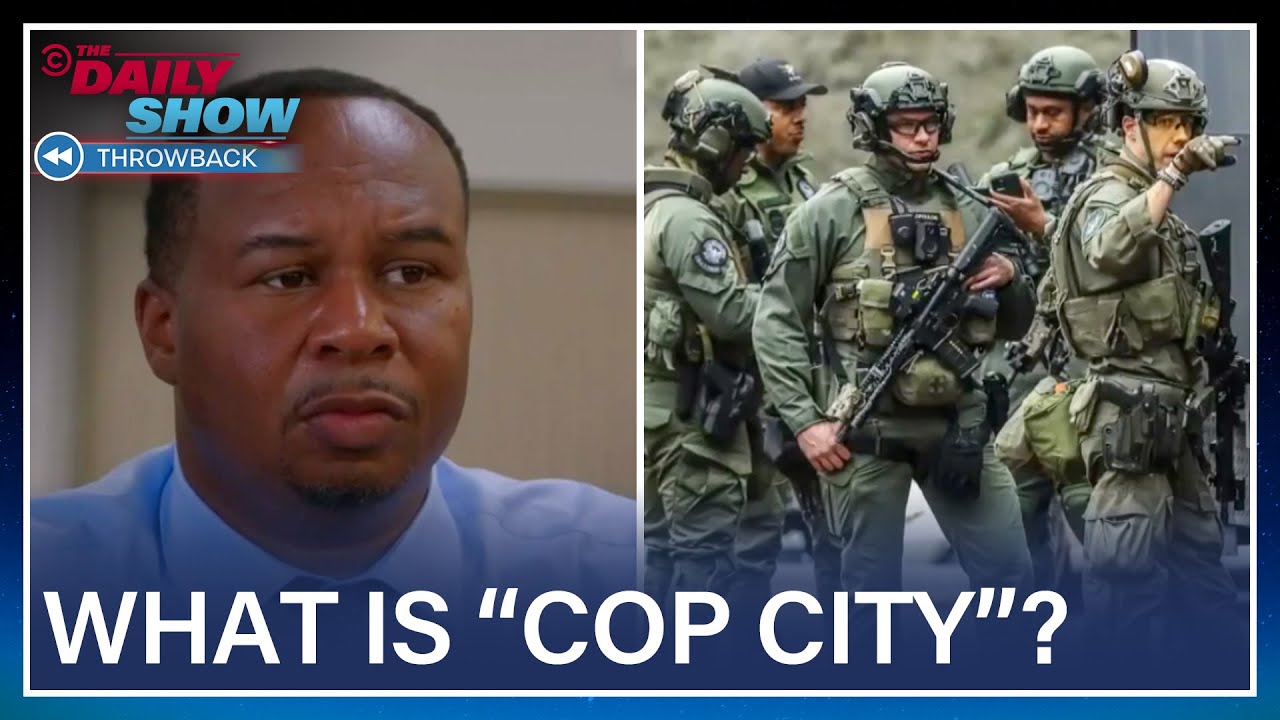 Roy Wood Jr. Meets The Protestors of "Cop City" | The Daily Show - The ...