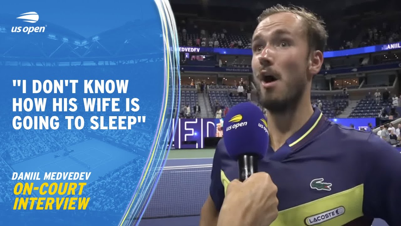 Daniil Medvedev On-Court Interview | 2023 US Open Round 3 - The Global ...
