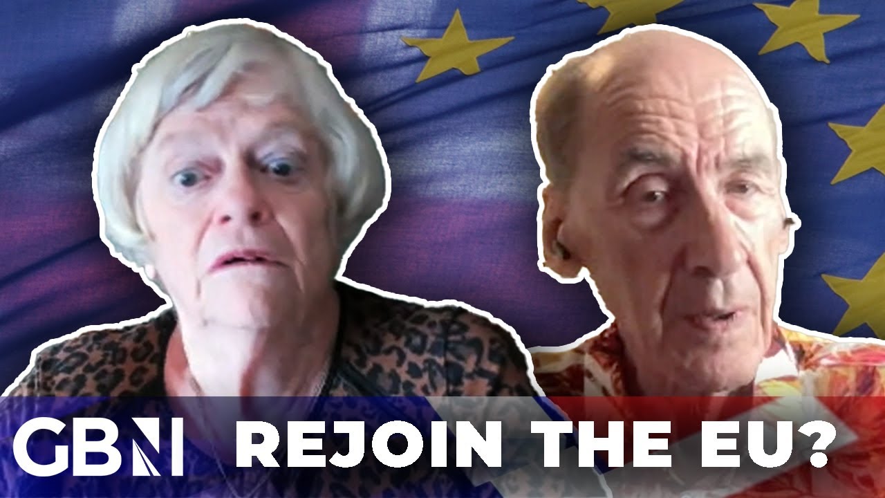 'You might as well campaign for a flat earth' | Should we rejoin the EU? | Debate - The Global ...