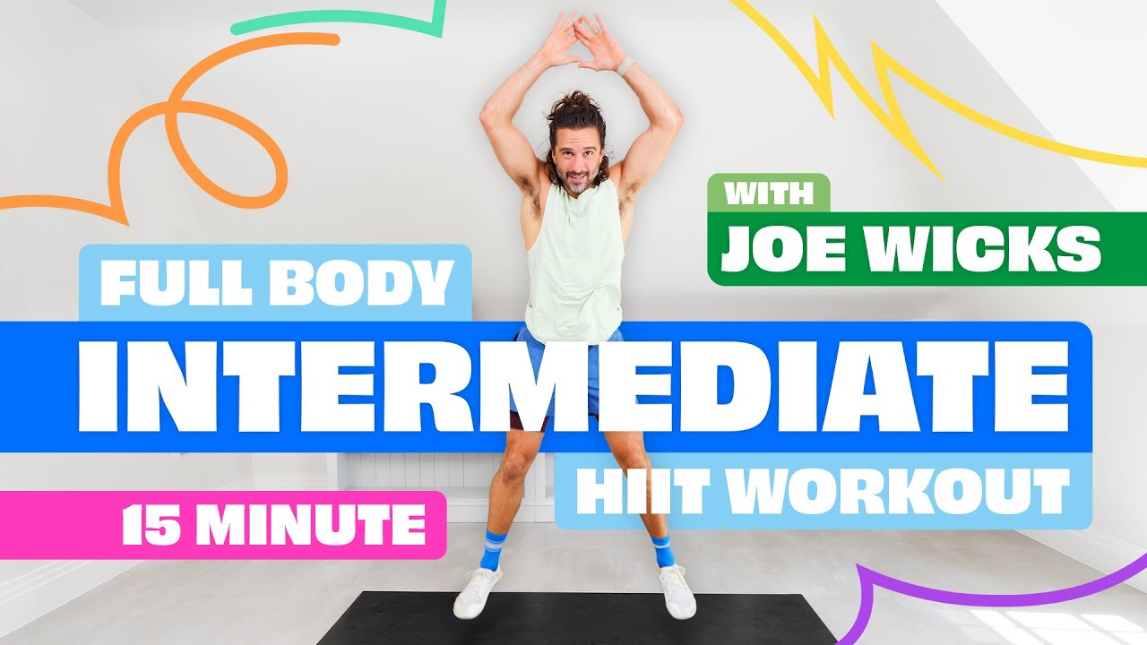 NEW!!! FULL BODY INTERMEDIATE HIIT Workout | Joe Wicks Workouts - The ...