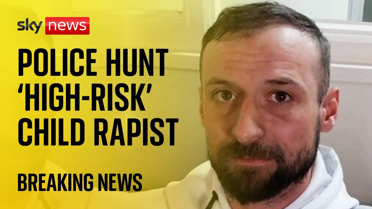 Police hunt convicted child rapist who poses 'real risk to children and ...