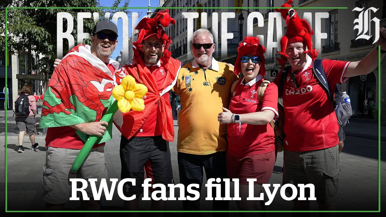 Rugby World Cup 2023: Wales v Australia fans fill Lyon | nzherald.co.nz ...