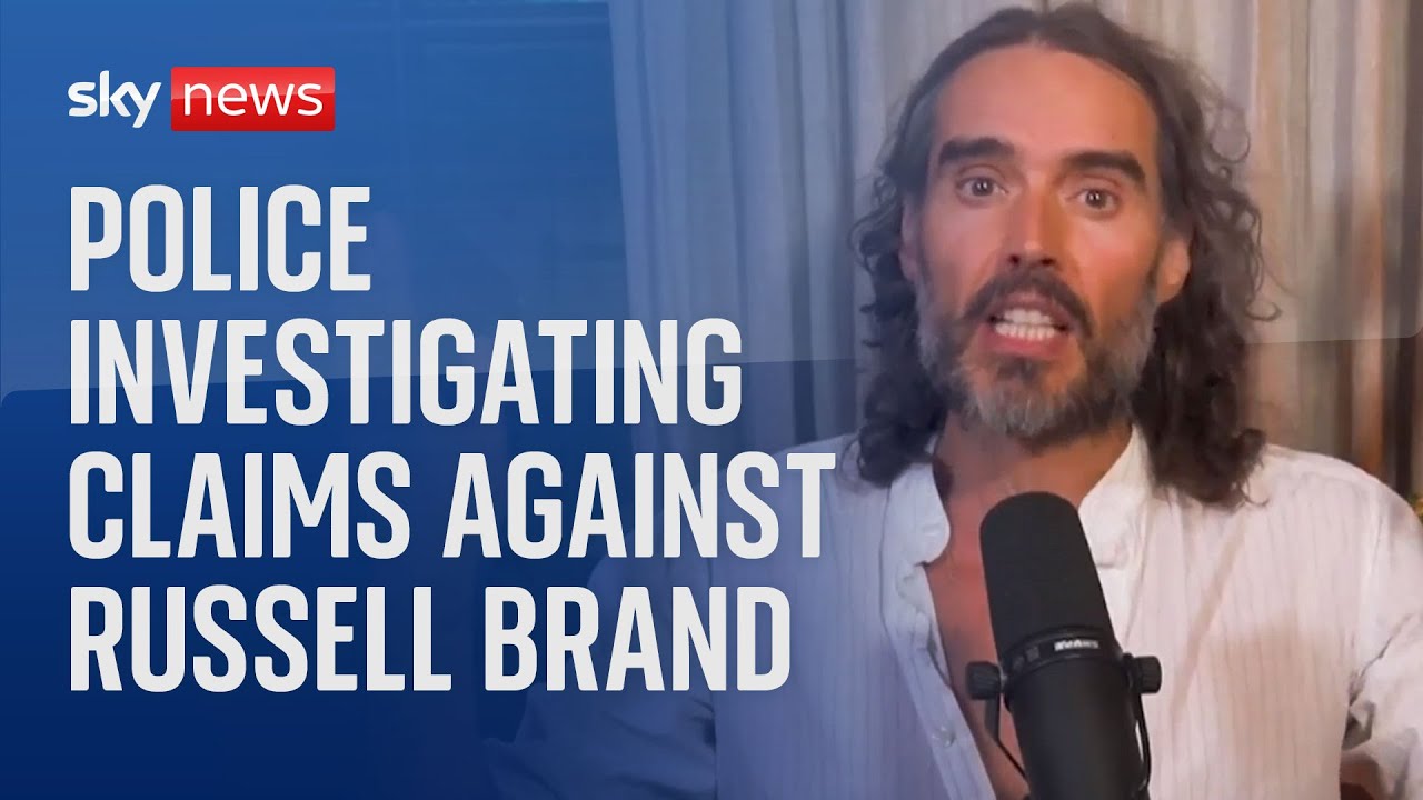 Russell Brand appears on Rumble as new sex offence claims emerge - The ...