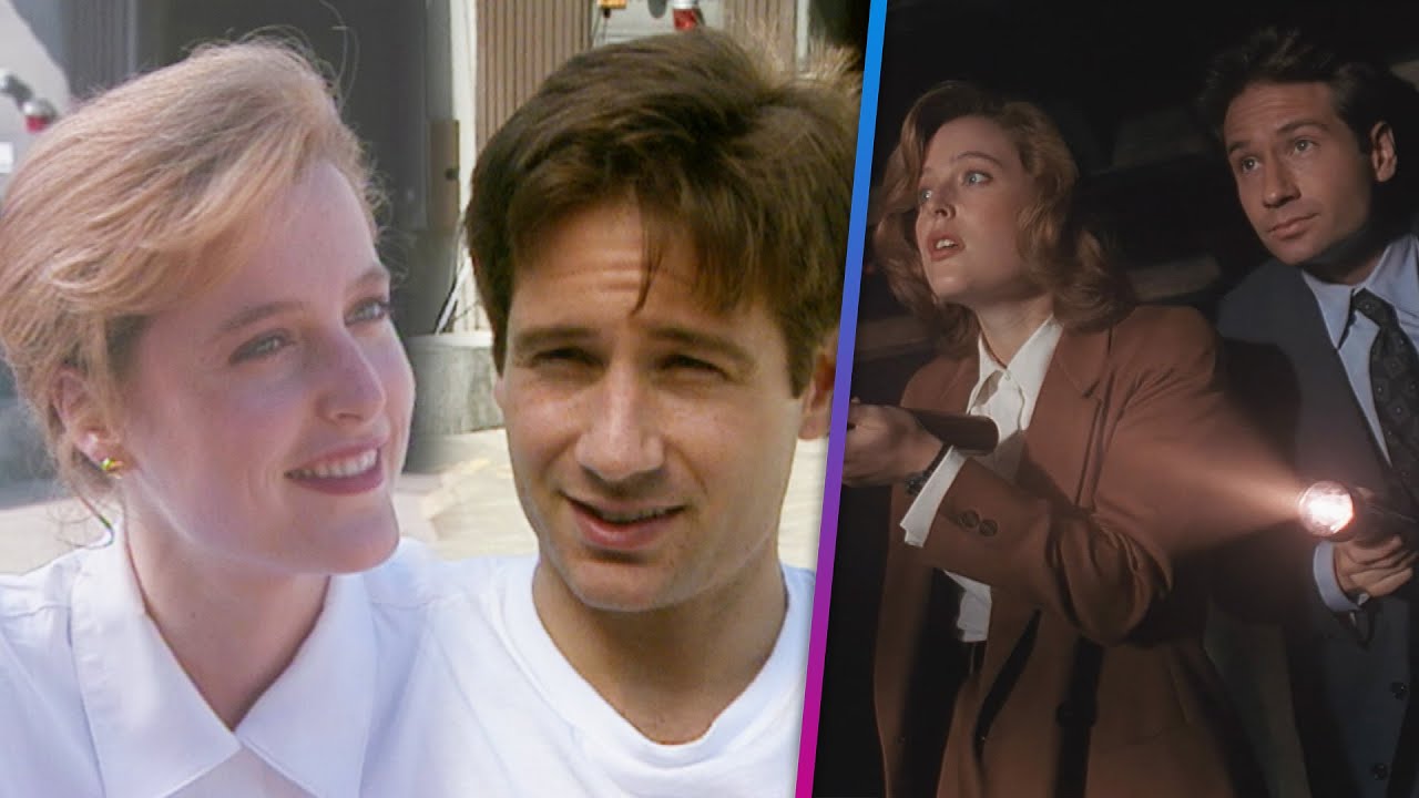 The X-Files Turns 30! On Set for Gillian Anderson and David Duchovny's ...