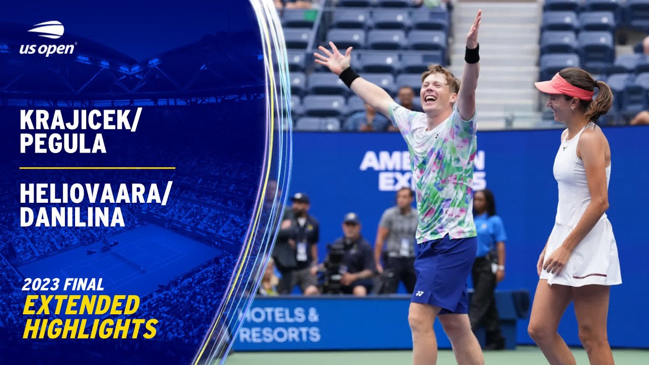 Krajicek/Pegula vs. Heliovaara/Danilina Extended Highlights | 2023 US ...