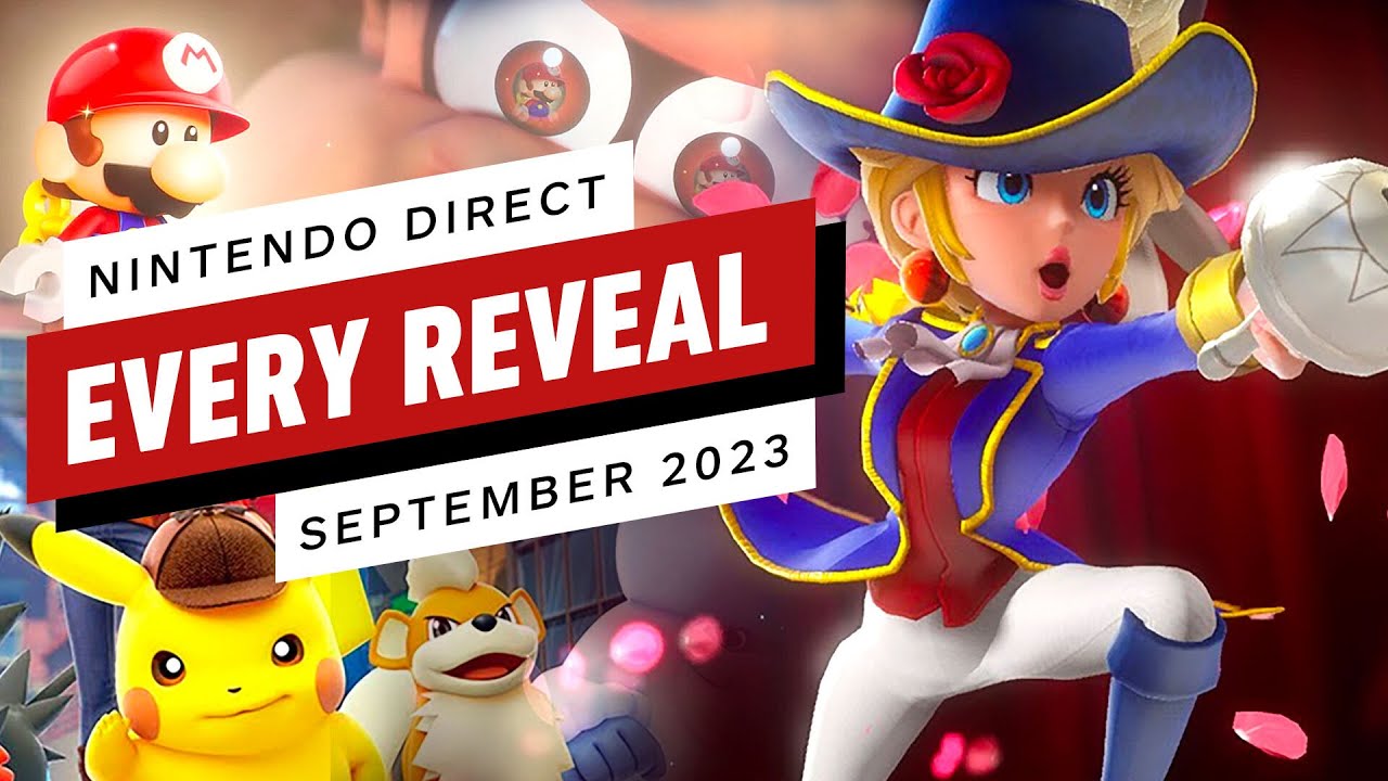 Every Reveal from Nintendo Direct in Under 9 Minutes | September 2023 ...
