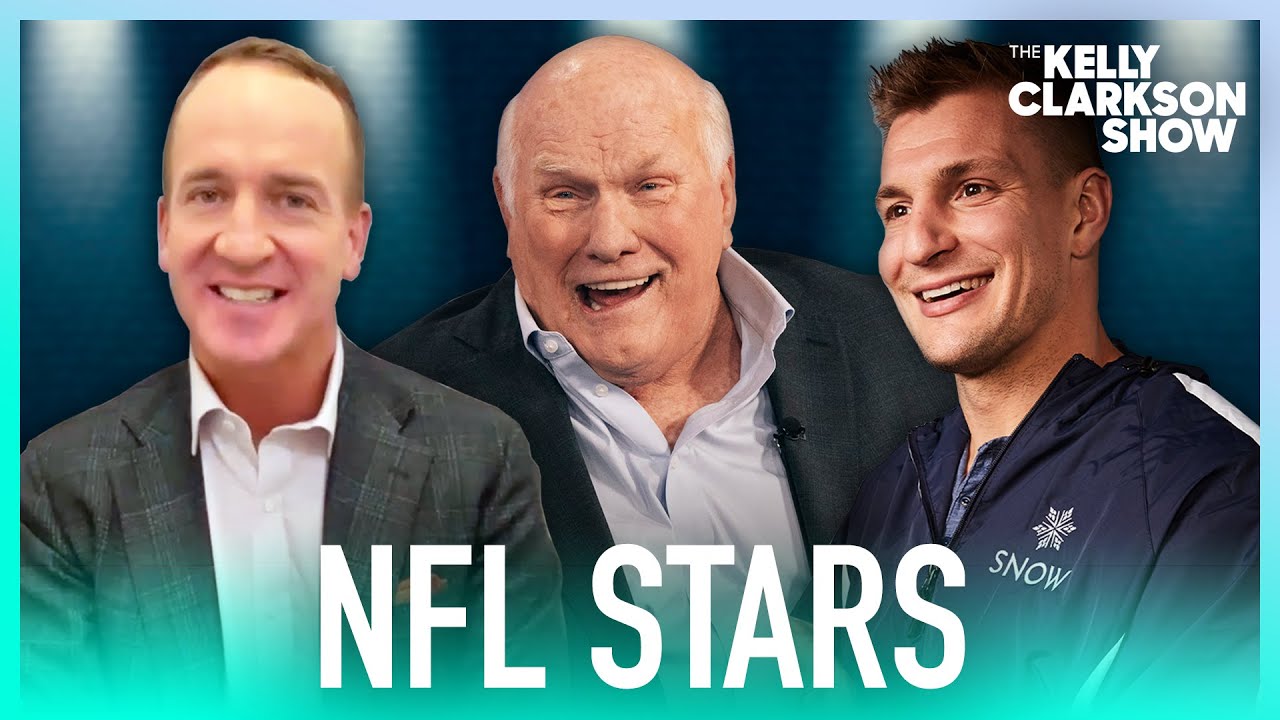 NFL Stars ft. Peyton Manning, Terry Bradshaw, Gronk | Kelly Clarkson ...