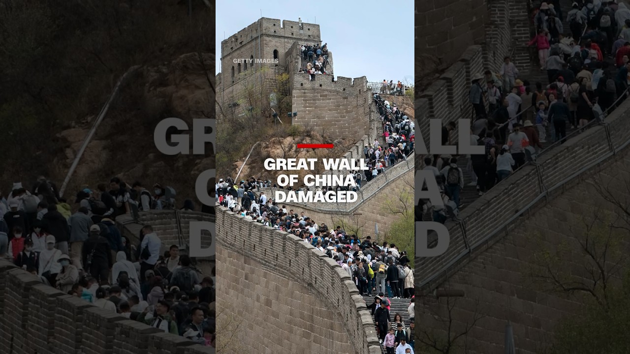 Great Wall of China damaged - The Global Herald