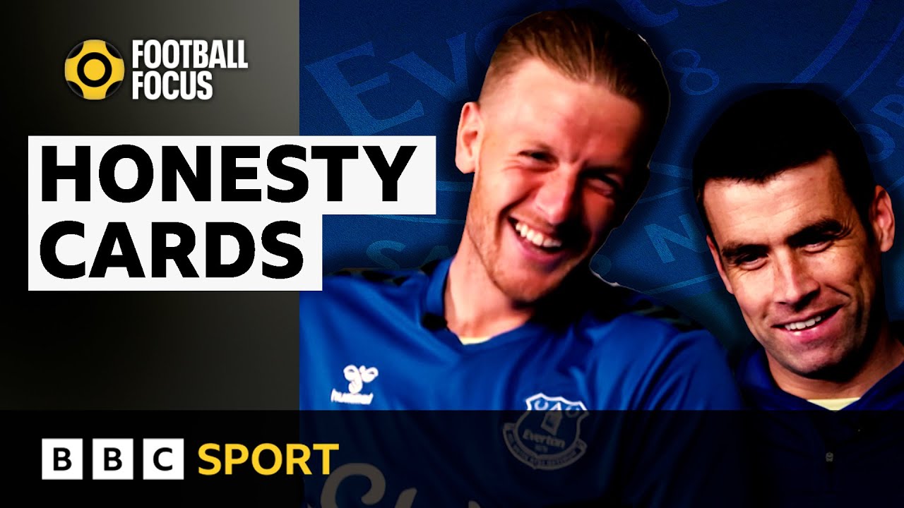 Who played fart spray pranks on Jordan Pickford? Watch Everton Honesty Cards | BBC Sport - The ...