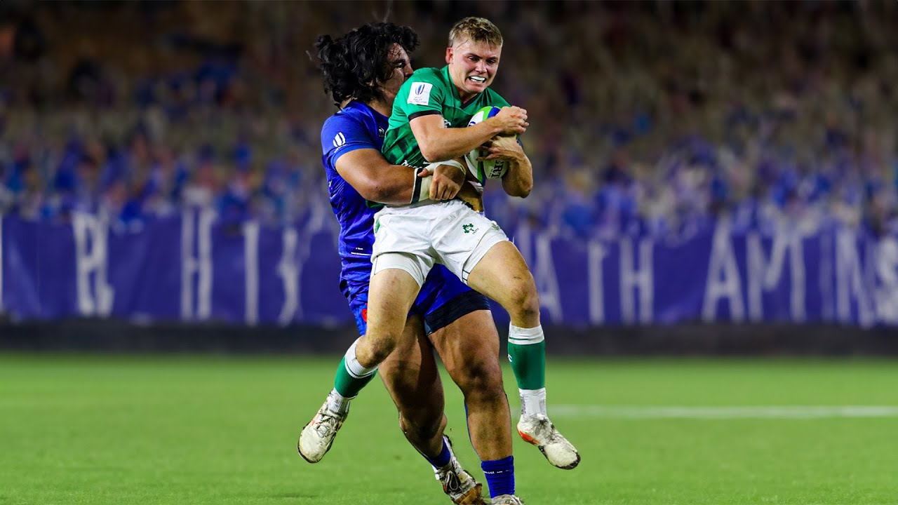 Under 20s rugby is brutal - Big hits and collisions compilation - The ...
