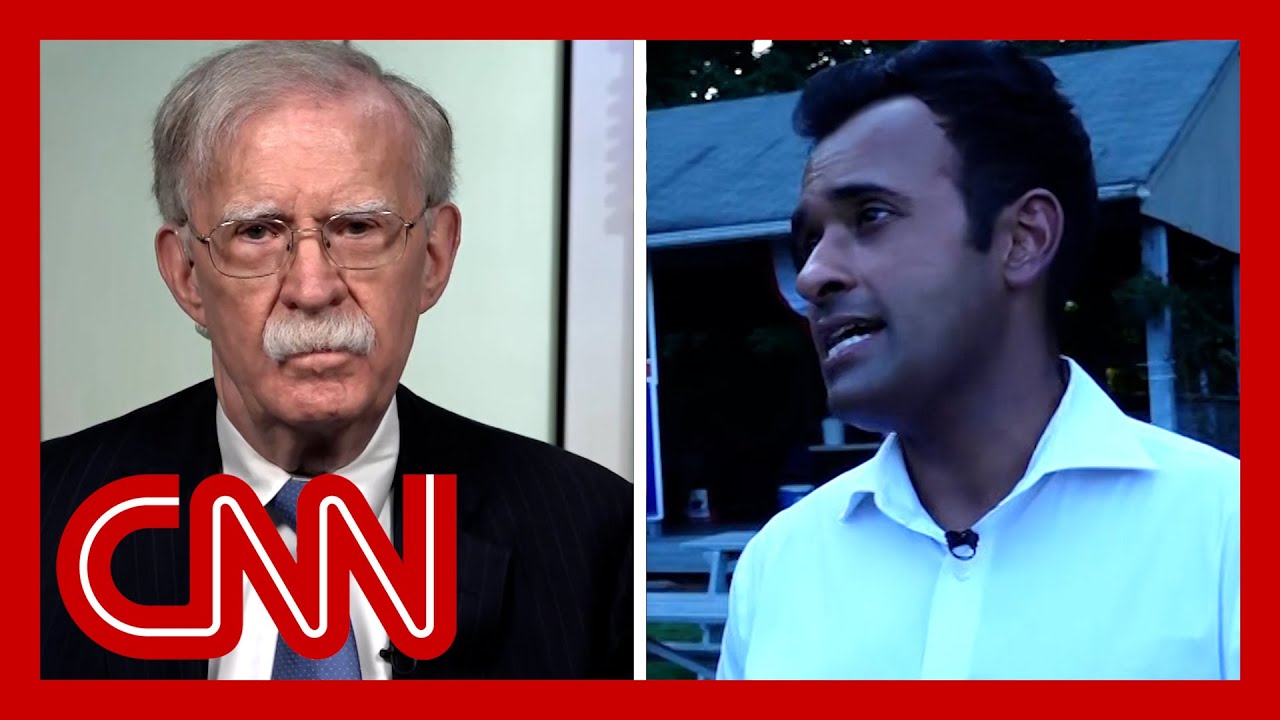 Vivek Ramaswamy refuses to say whether Putin is a war criminal. Hear ...