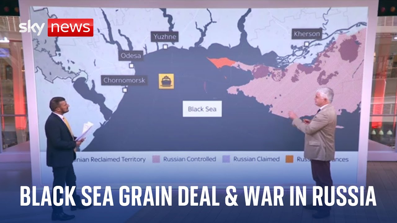 Ukraine latest: Black Sea grain deal and Ukraine taking the fight to ...