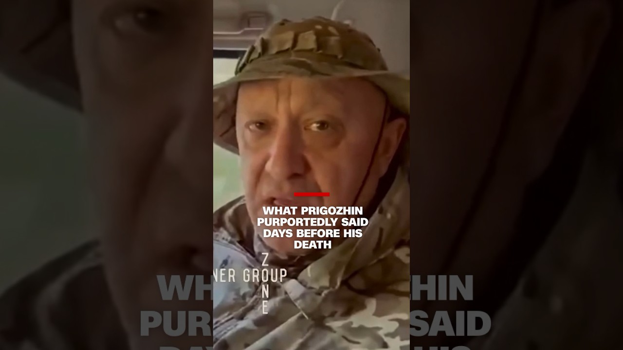 See what Prigozhin purportedly said days before his death - The Global ...