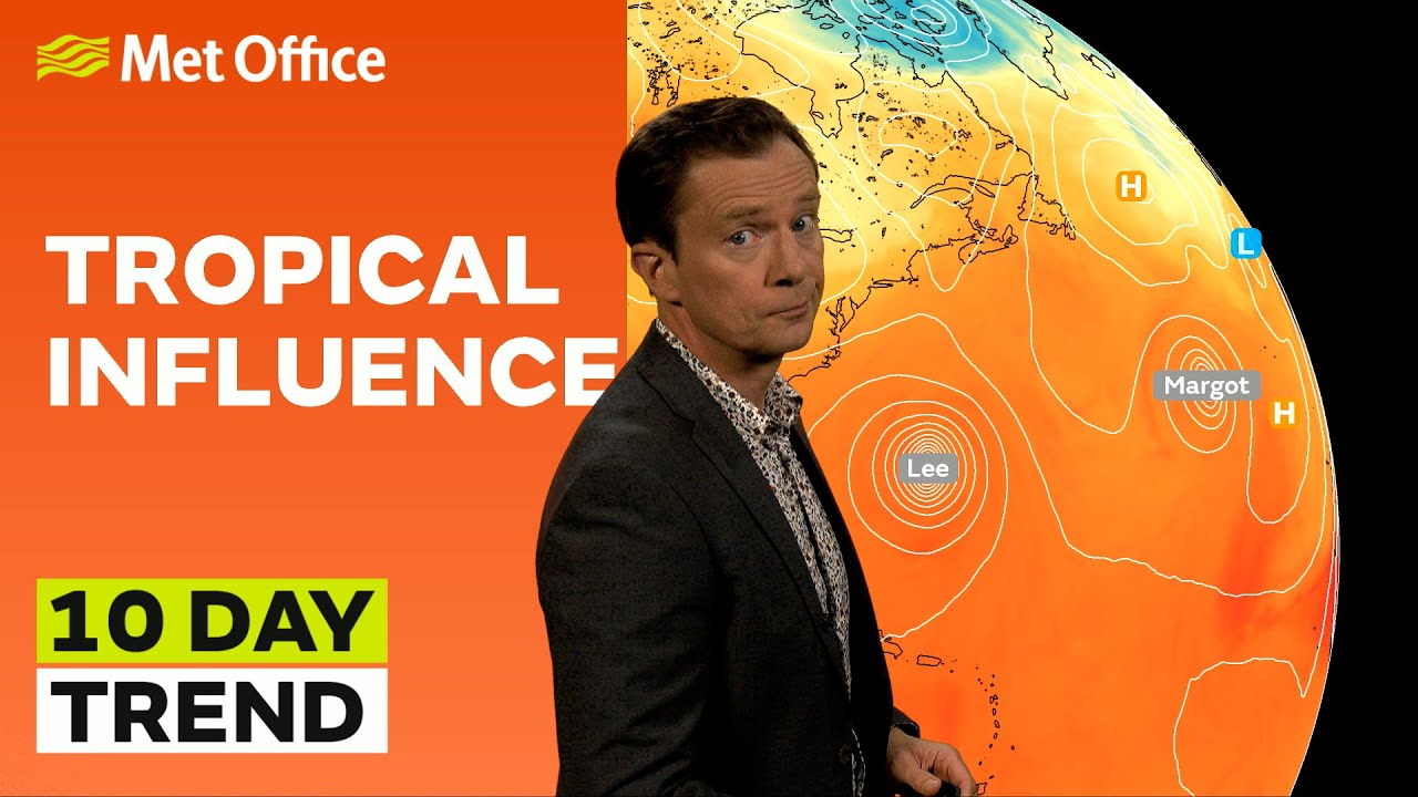 10 Day Trend 13/09/2023 – Lee or Margot? Ex-hurricanes and our weather ...