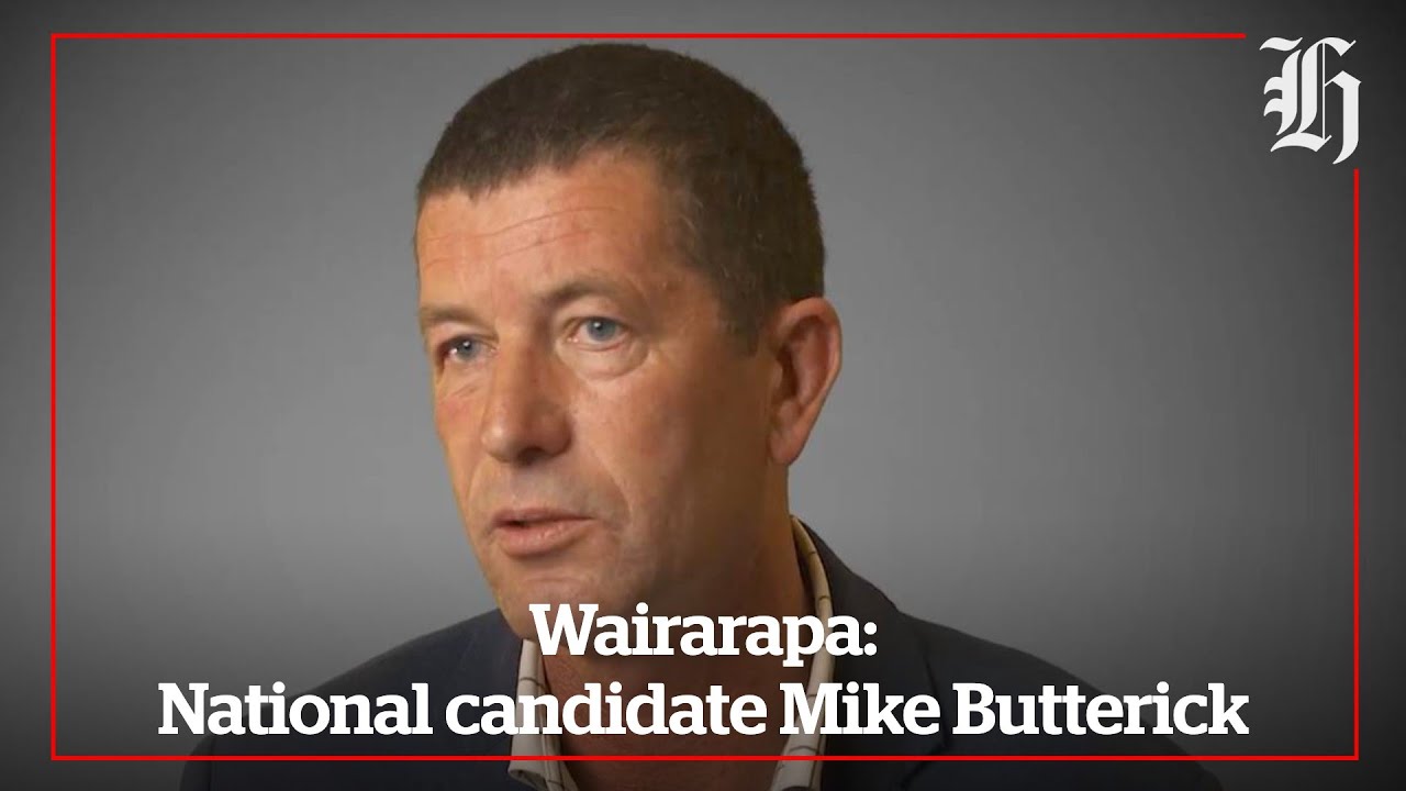 National candidate for Wairarapa Mike Butterick on Candidate Camera ...
