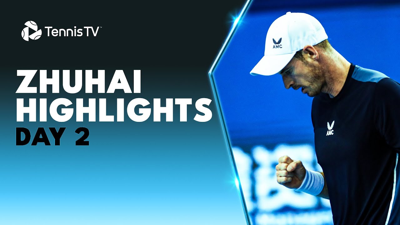 Andy Murray, Mackenzie Mcdonald & More Feature | Zhuhai 2023 Highlights ...