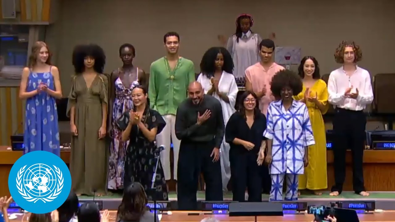 Fashion Show: The Peace Collection 2023 Youth Event for International ...