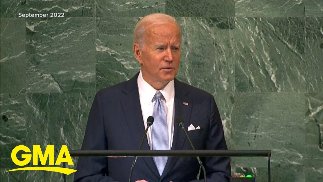 President Biden heads to NY for UN General Assembly | GMA - The Global ...