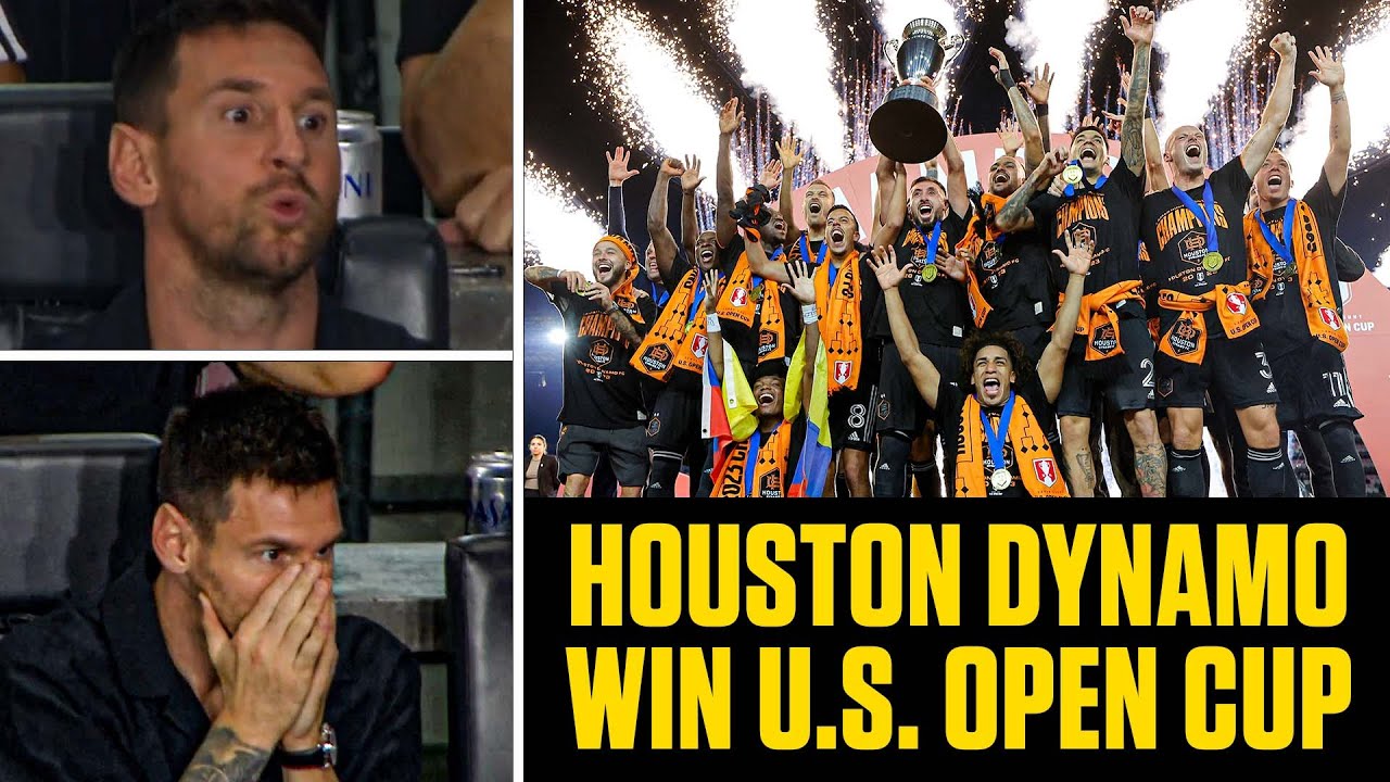 Houston Dynamo WINS U.S. Open Cup OVER MESSI-LESS Inter Miami I CBS ...