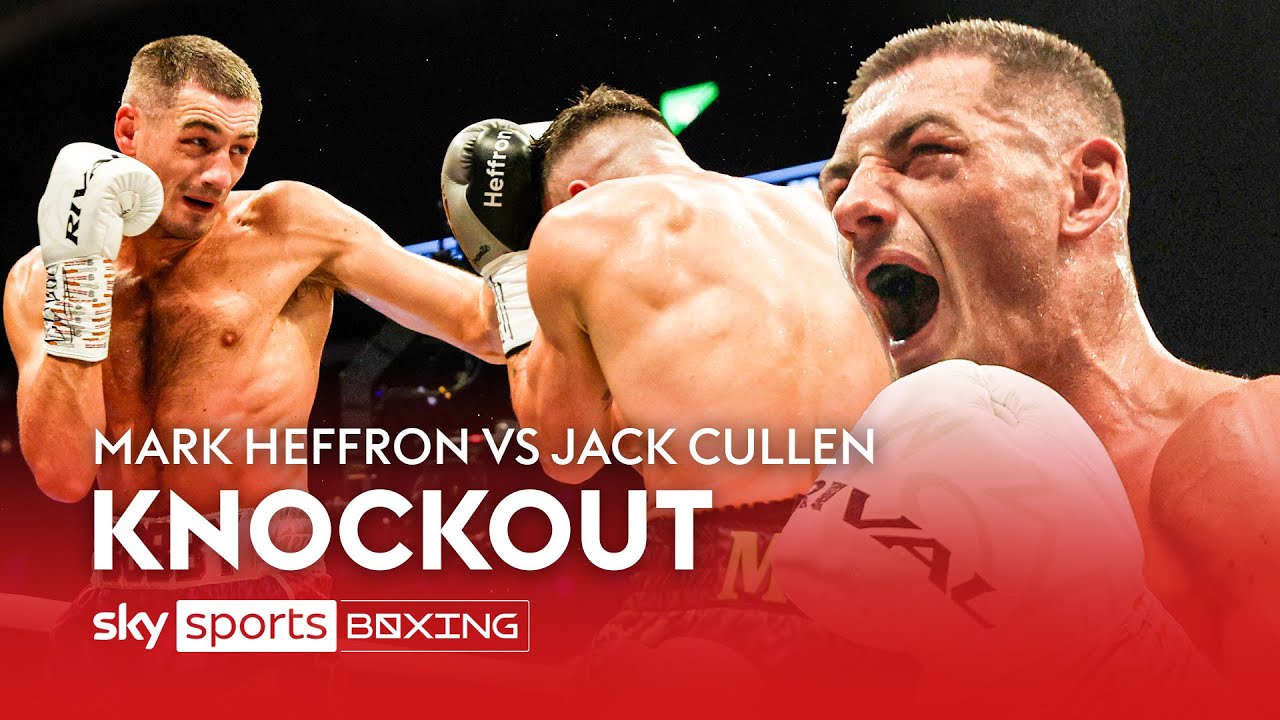 LEFT HOOK KO! | Jack Cullen crushes Mark Heffron to become British ...