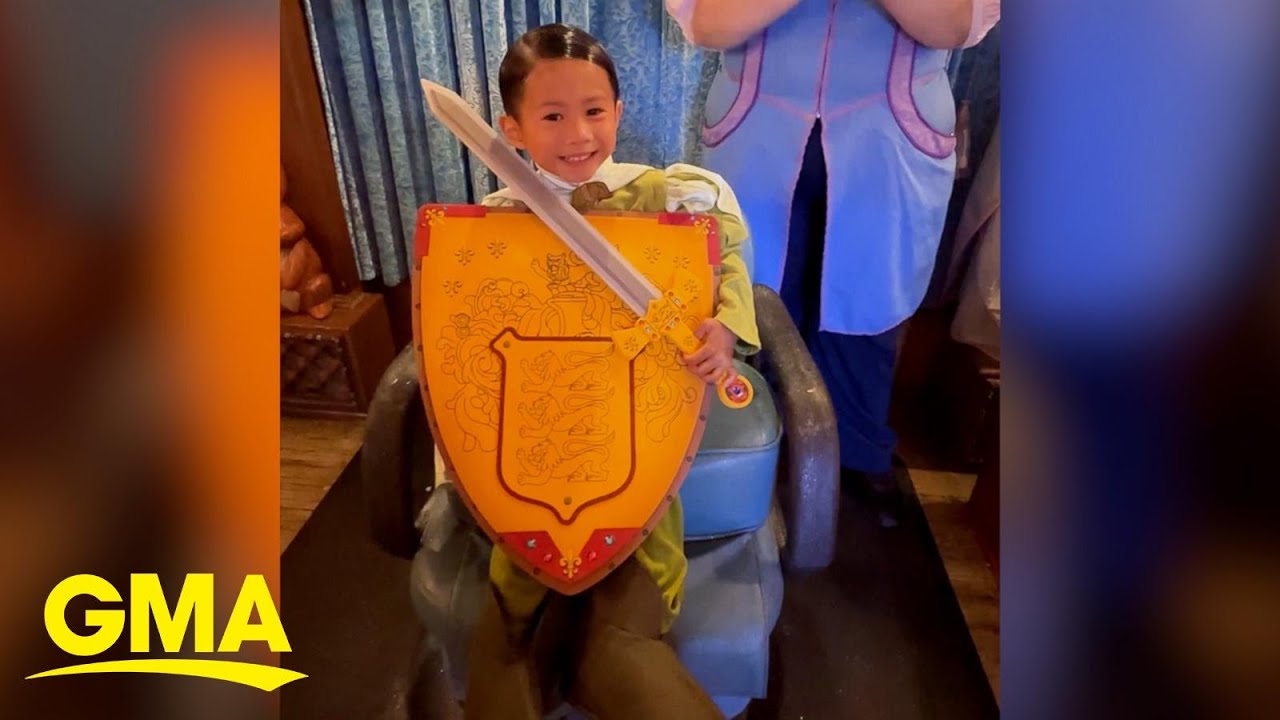 Little boy magically transformed into prince at Disney World - The ...