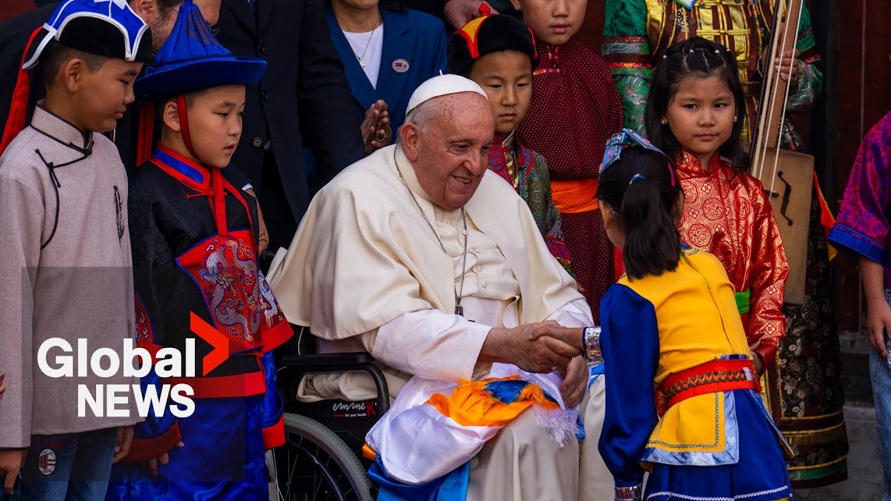 Pope Francis visits Mongolia in historic 1st for the Holy See - The ...