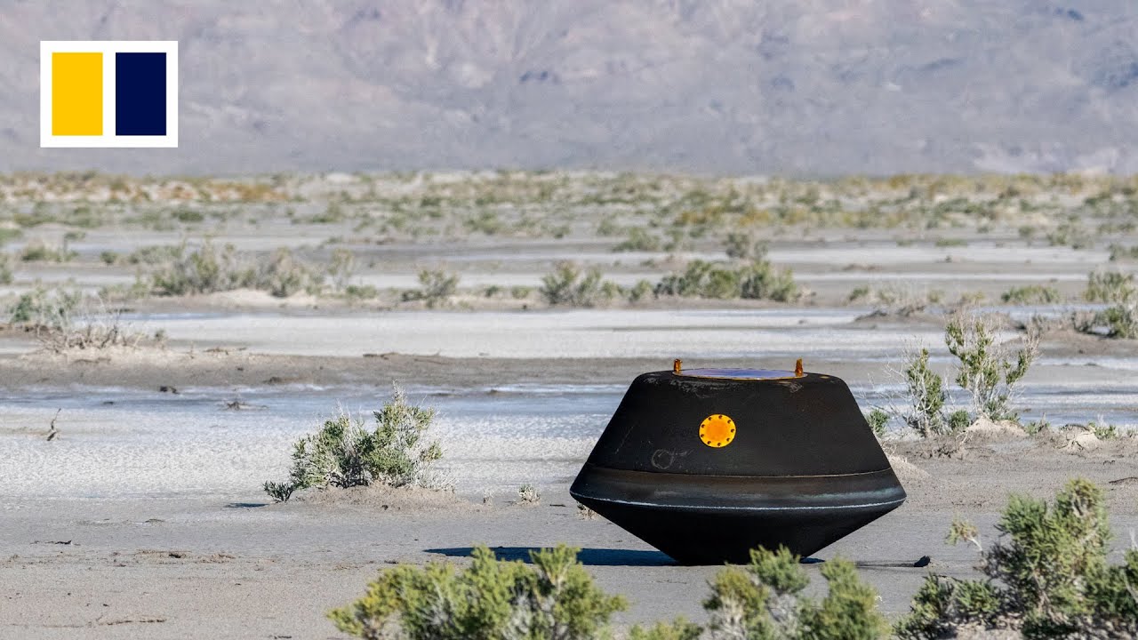 Nasa space capsule returns with largest asteroid soil sample - The ...