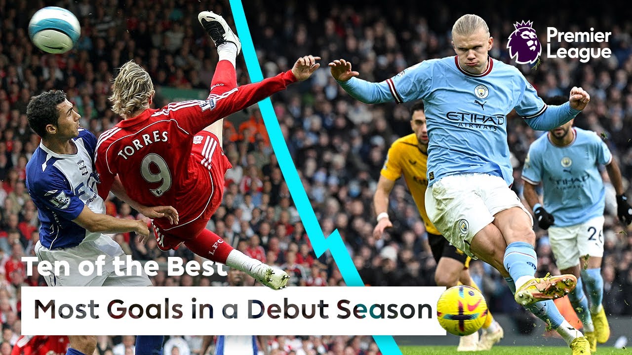 Players with MOST GOALS in a debut Premier League season - The Global ...