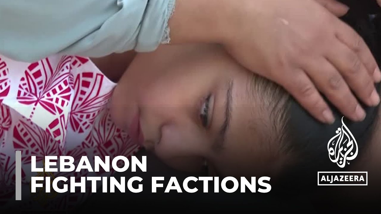 Lebanon violence: Fighting factions drive refugees out of camp - The ...
