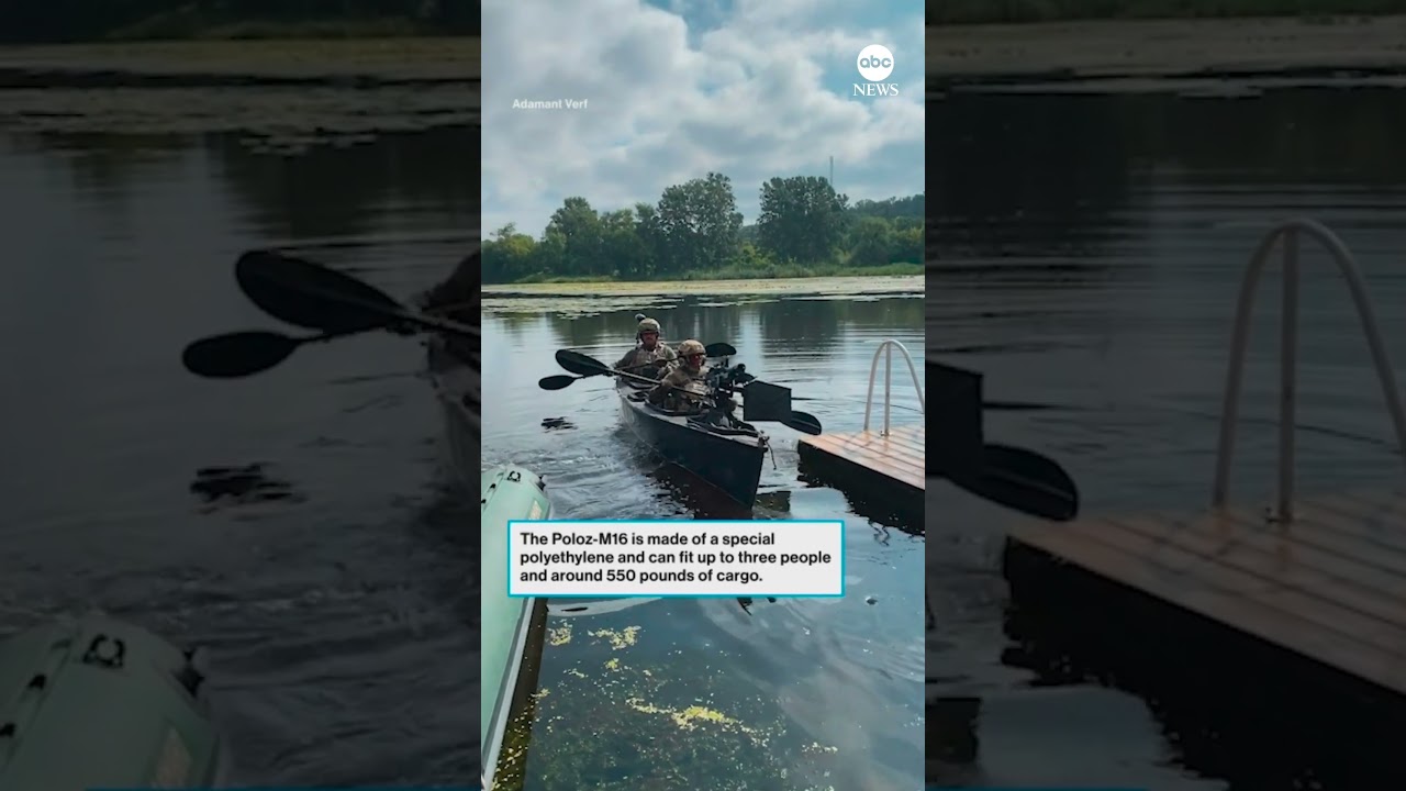 See the Ukrainian 'combat kayaks' - The Global Herald