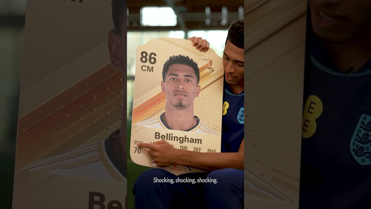 Jude Bellingham Isn’t Happy About His EA FC 24 Card #shorts - The ...