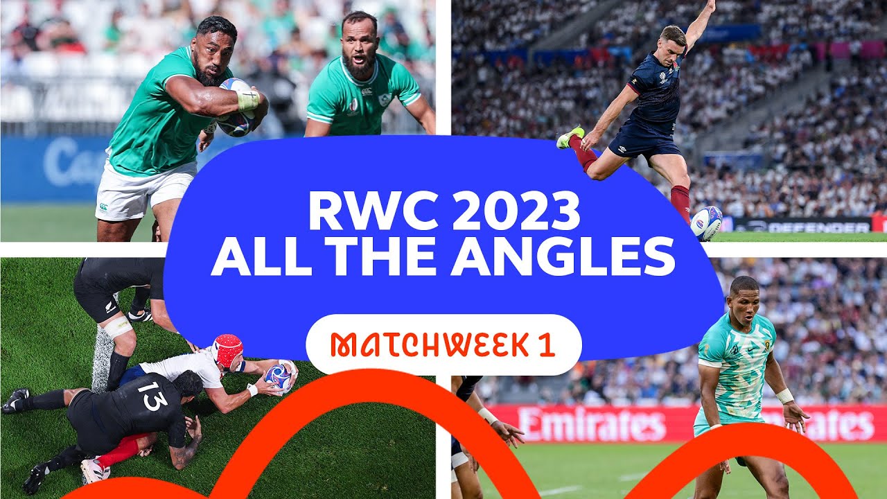First weekend of RWC 2023 in 3 minutes 34 seconds | Rugby World Cup ...