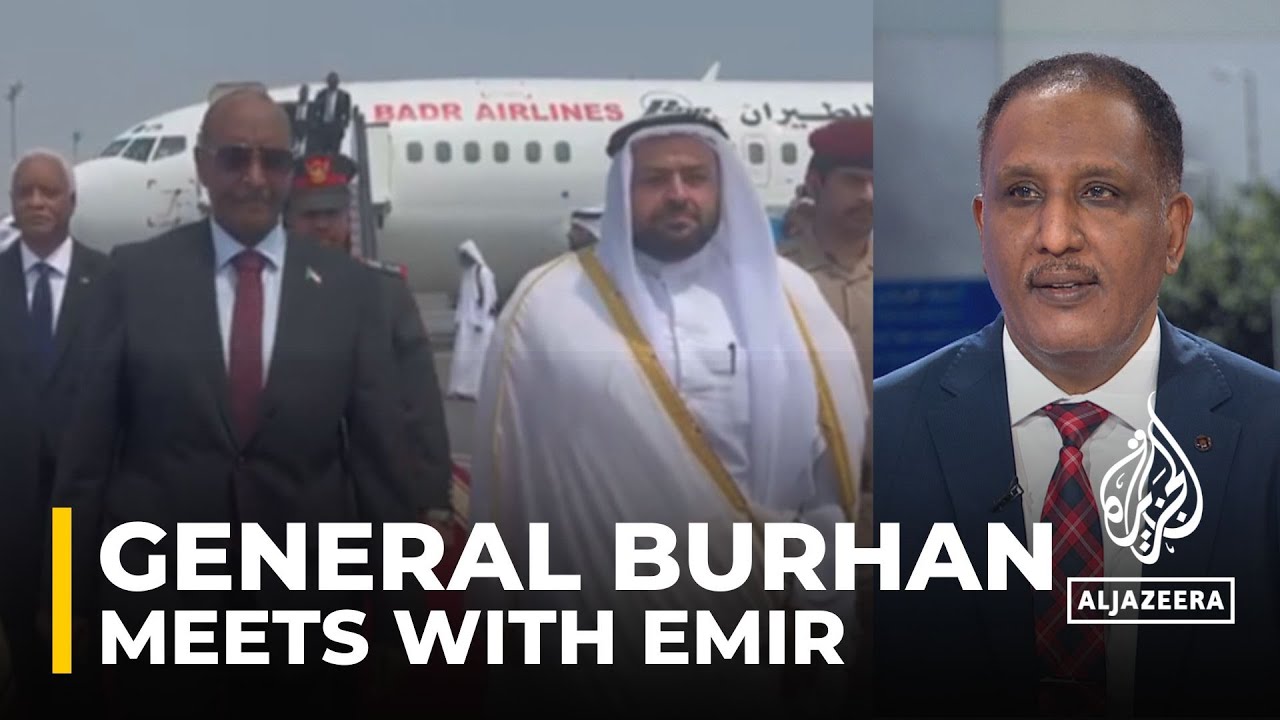 Burhan arrives in Doha: Military leader meets the Emir of Qatar - The ...