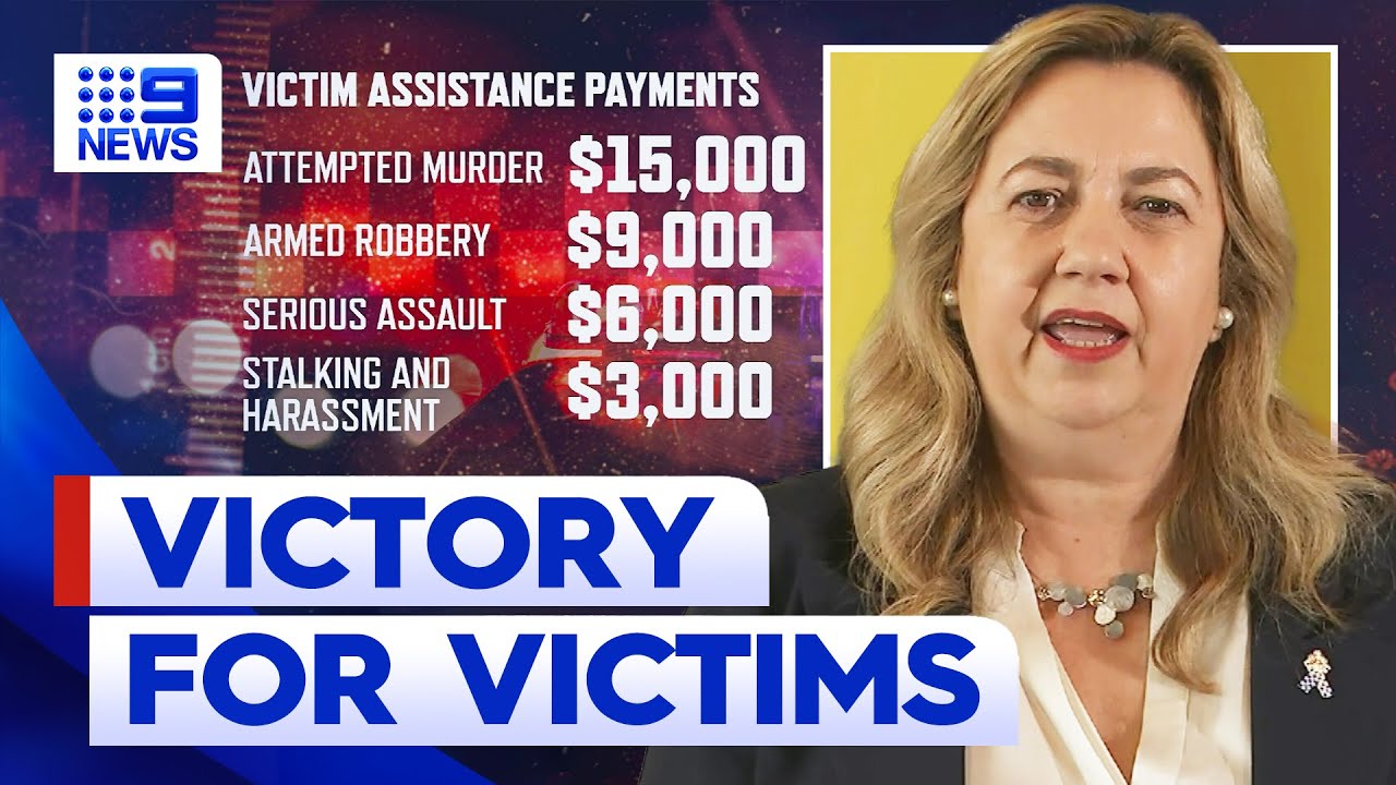 Major victory for victims of crime in Queensland | 9 News Australia ...