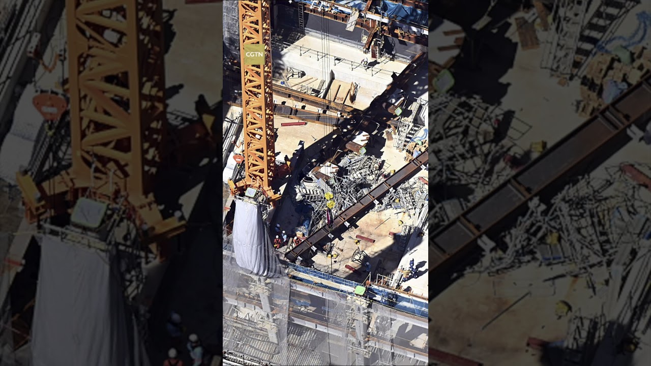 2 killed as steel frame falls at construction site in Japan - The ...