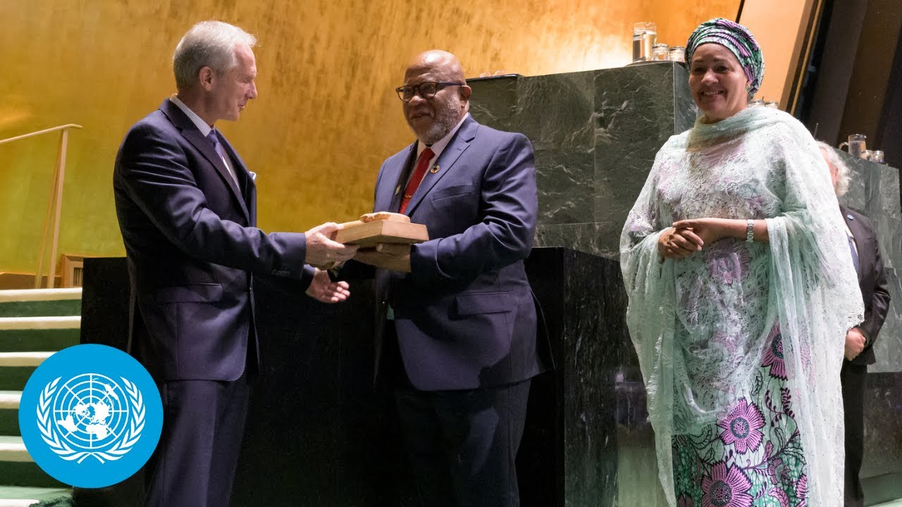 Presidential Handing over of the Gavel: 77th -78th Session UN General ...