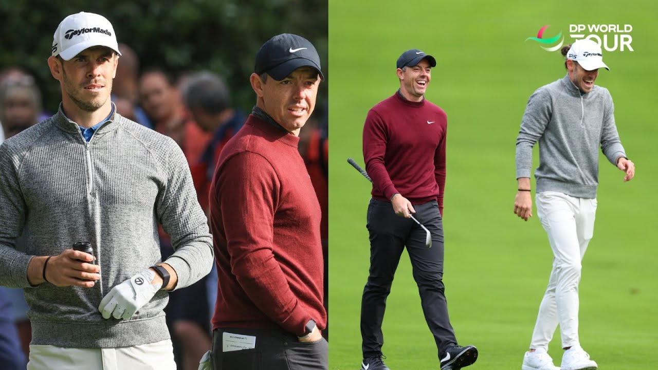 Rory McIlroy and Gareth Bale at the BMW PGA Championship Celebrity Pro-Am - The Global Herald