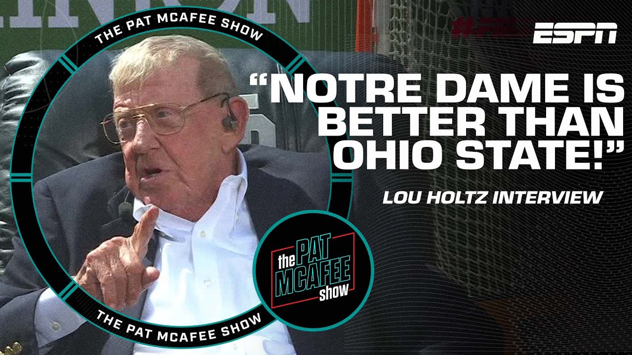 Lou Holtz: Notre Dame is a better football team than Ohio State! | The ...