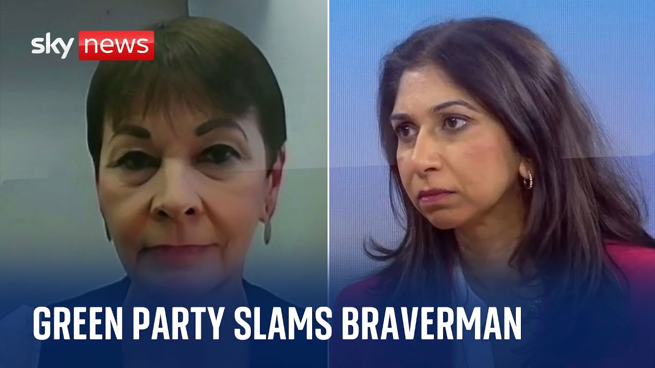 Green Party MP hits out at 'economically illiterate' Braverman comment ...