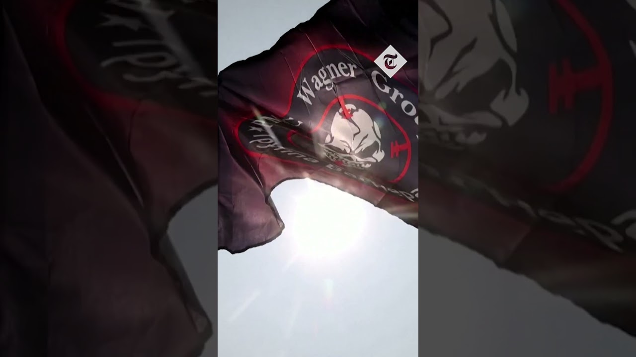 Wagner skull flag flies at Prigozhin plane crash site in Russia - The ...