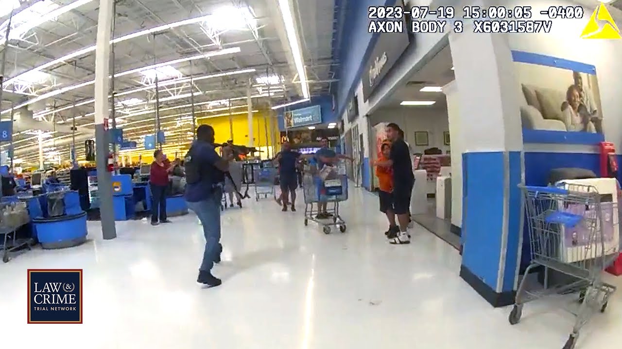 Bodycam Shows Cops Rushing into Florida Walmart After Deadly Shooting ...