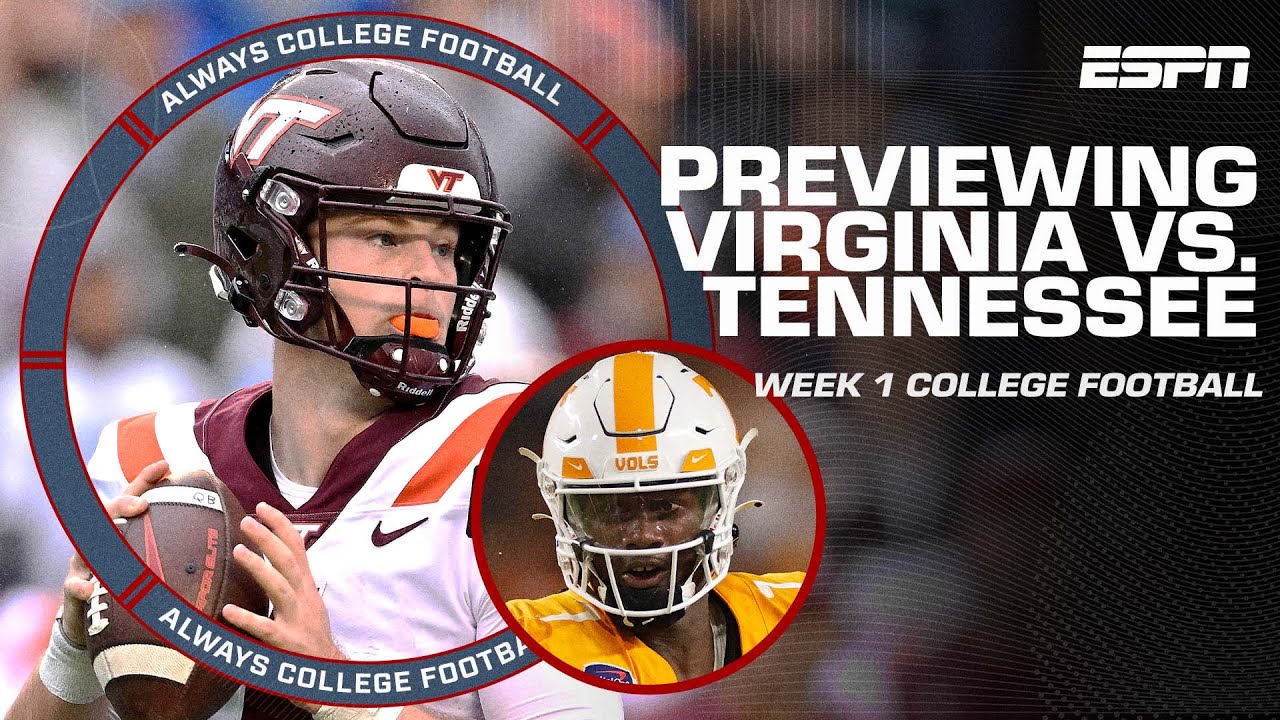 Greg McElroy previews Virginia vs. Tennessee | Always College Football ...
