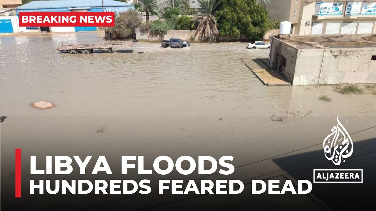Hundreds feared dead as powerful storm devastates eastern Libya - The ...