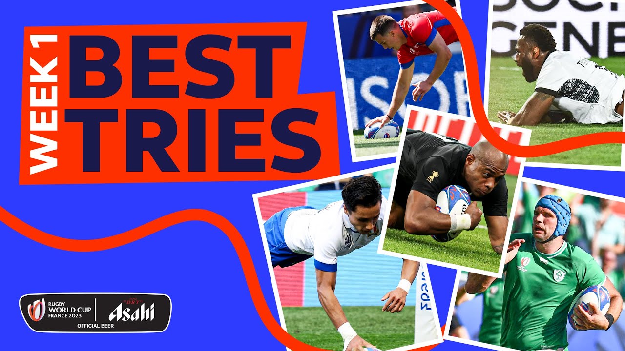 The best Rugby World Cup 2023 tries from week one! | Asahi Super Try - The Global Herald