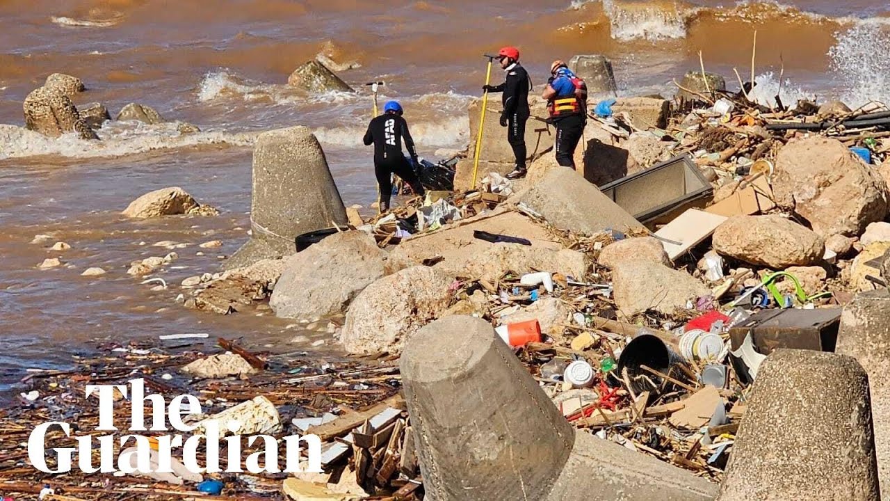 Libya: bodies pulled from sea as country reels from deadly flooding ...