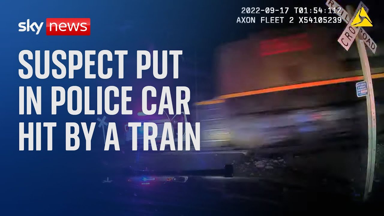 Officer avoids jail after putting suspect in car hit by a train - The ...