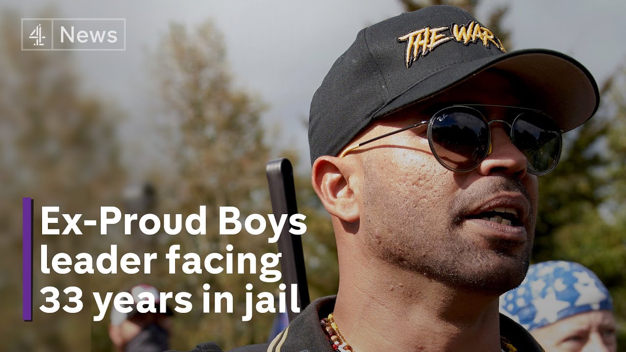 Former Proud Boys leader to be sentenced for Capitol riot role - The ...