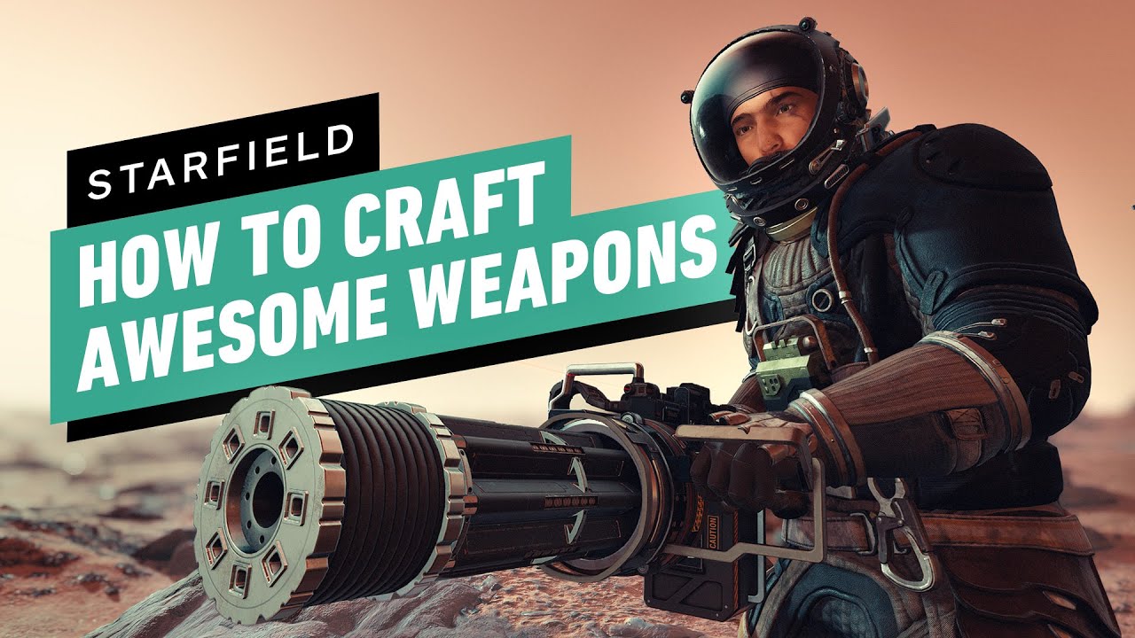 Starfield - How to Make Awesome Weapons (Crafting Mod Guide) - The ...