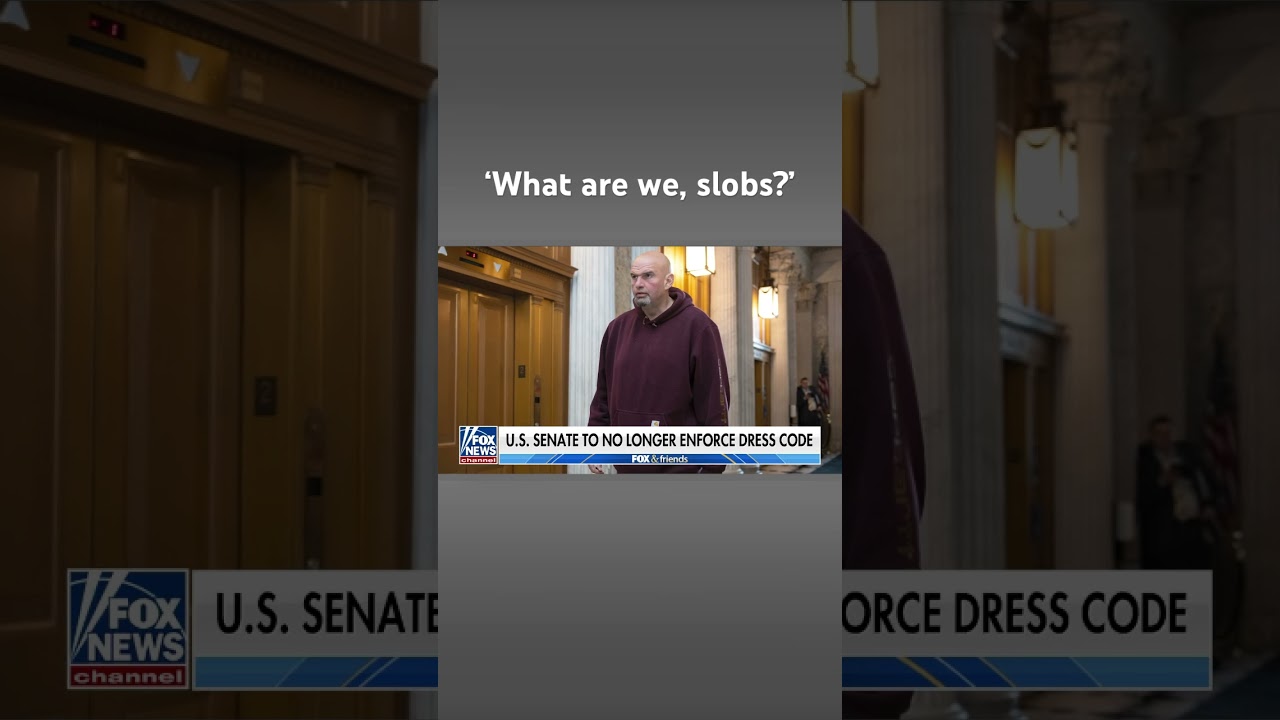 'FETTERMAN RULE': Senate slammed for dumping dress code #shorts - The ...