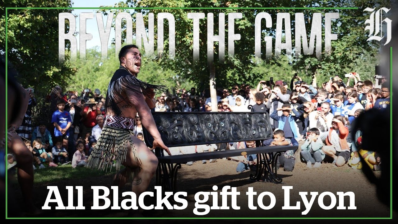 Rugby World Cup 2023: All Blacks gift bench to city of Lyon | nzherald ...